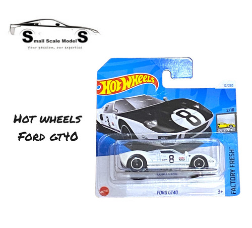 Hot Wheels Diecast Toy Cars - Factory Fresh - Ford GT40 | Small Scale ...