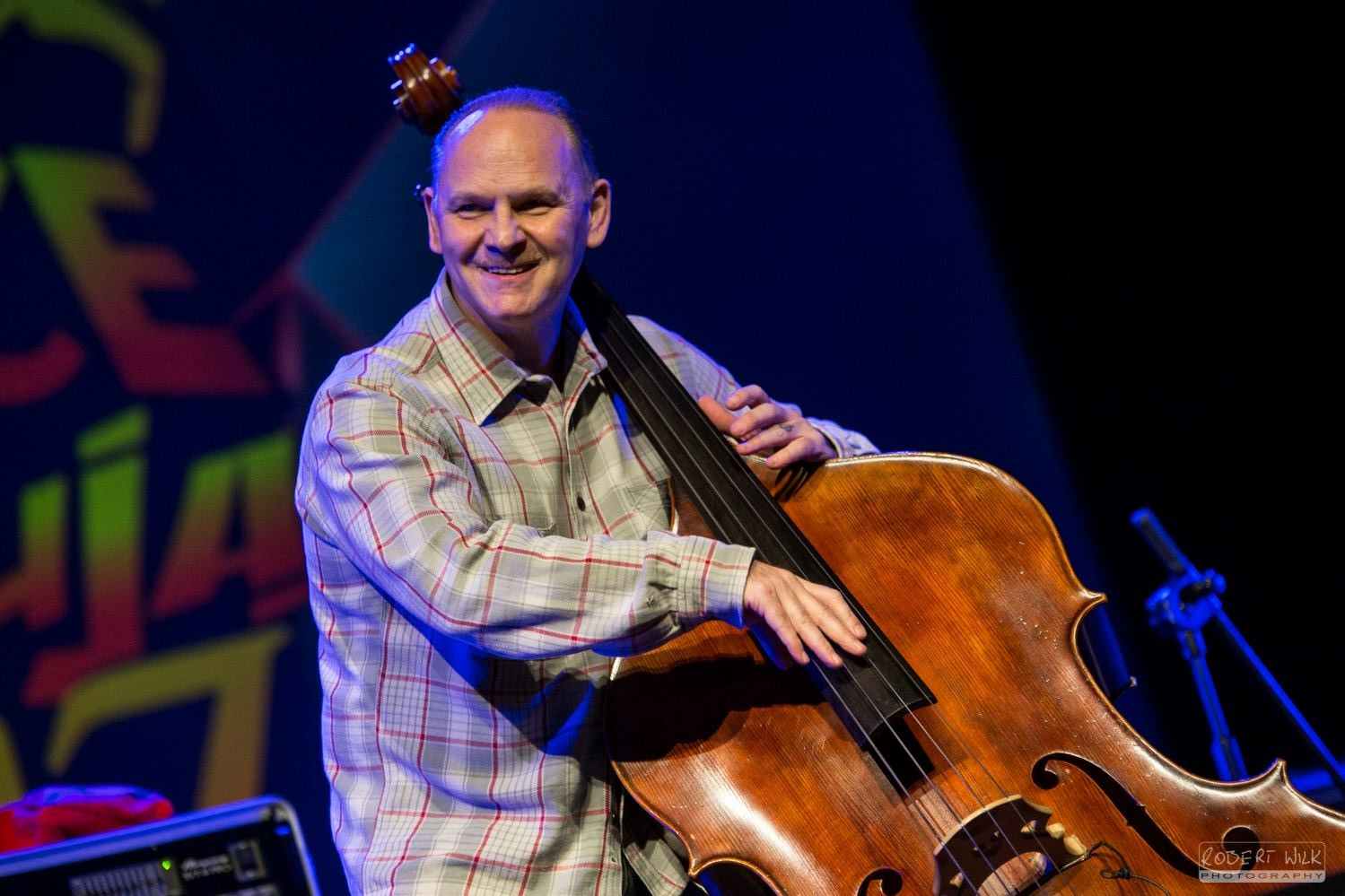 Double bass player Jack O Roonie