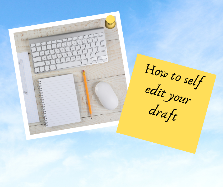 How to self edit your draft!