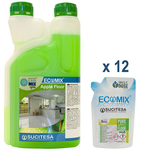 ECOMIX PURE APPLE FLOOR DOSE PACK (12 Unidades) | Qualidefender
