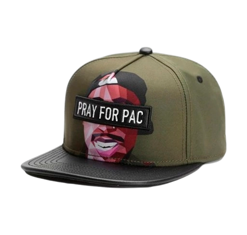 Pray for PAC Snapback Hat Tribute to a Hip Hop Legend | Streets Philosophy