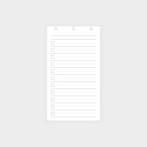 D3：List Card | FLEXNOTE