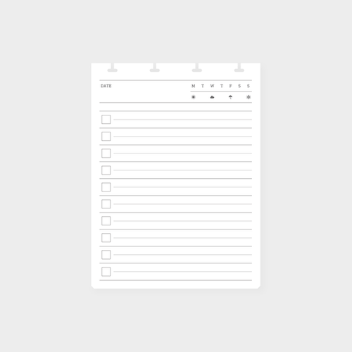 D4：List Card | FLEXNOTE