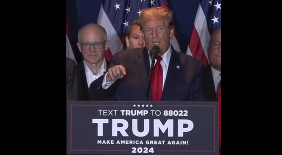 President Donald Trump speaks at the South Carolina GOP Primary Victory ...