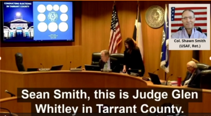 Colonel Shawn Smith (USAF, Ret.) Air Force veteran. Electronic Voting ...