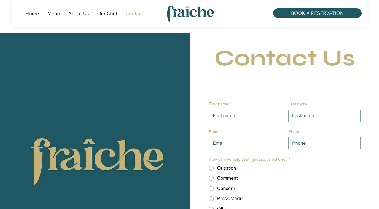 Contact | Fraiche DC