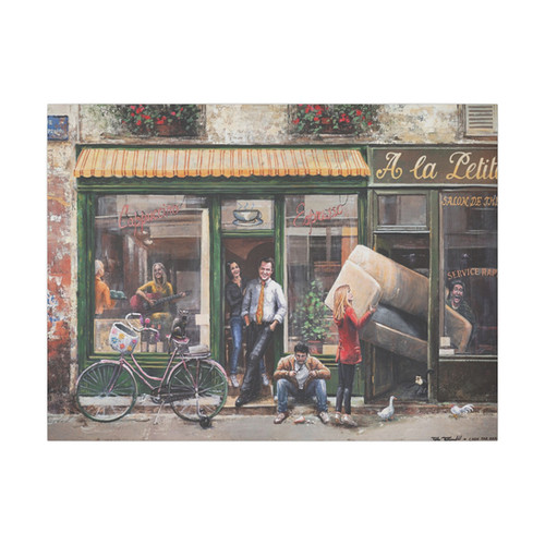 "The One With the Painting" - Matte Canvas, Stretched, Wood Mounted ...