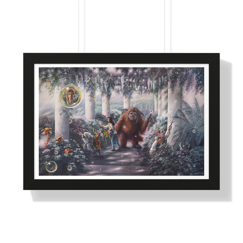 "Don't Go That Way" - Framed Print | Downcycled