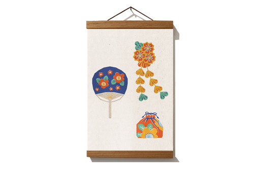 פוסטר יפני - Anzu | Cobalt Decor