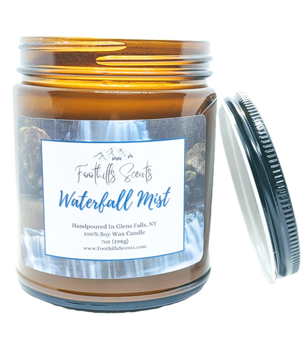 Waterfall Mist Soy Candle | Foothills Scents
