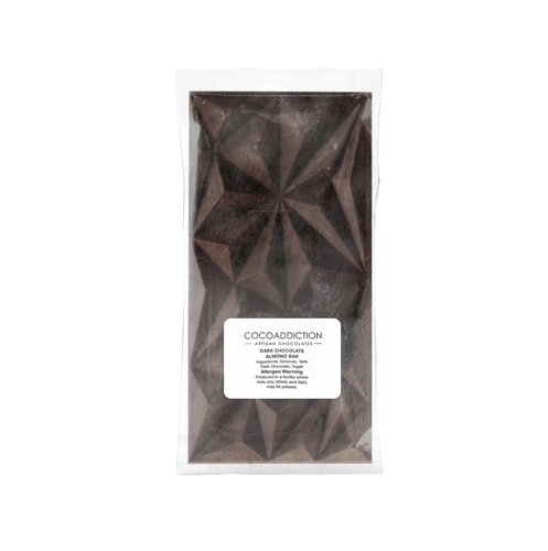 Dark Chocolate with Carmelized Sliced Almonds Chocolate Bar - 3oz ...