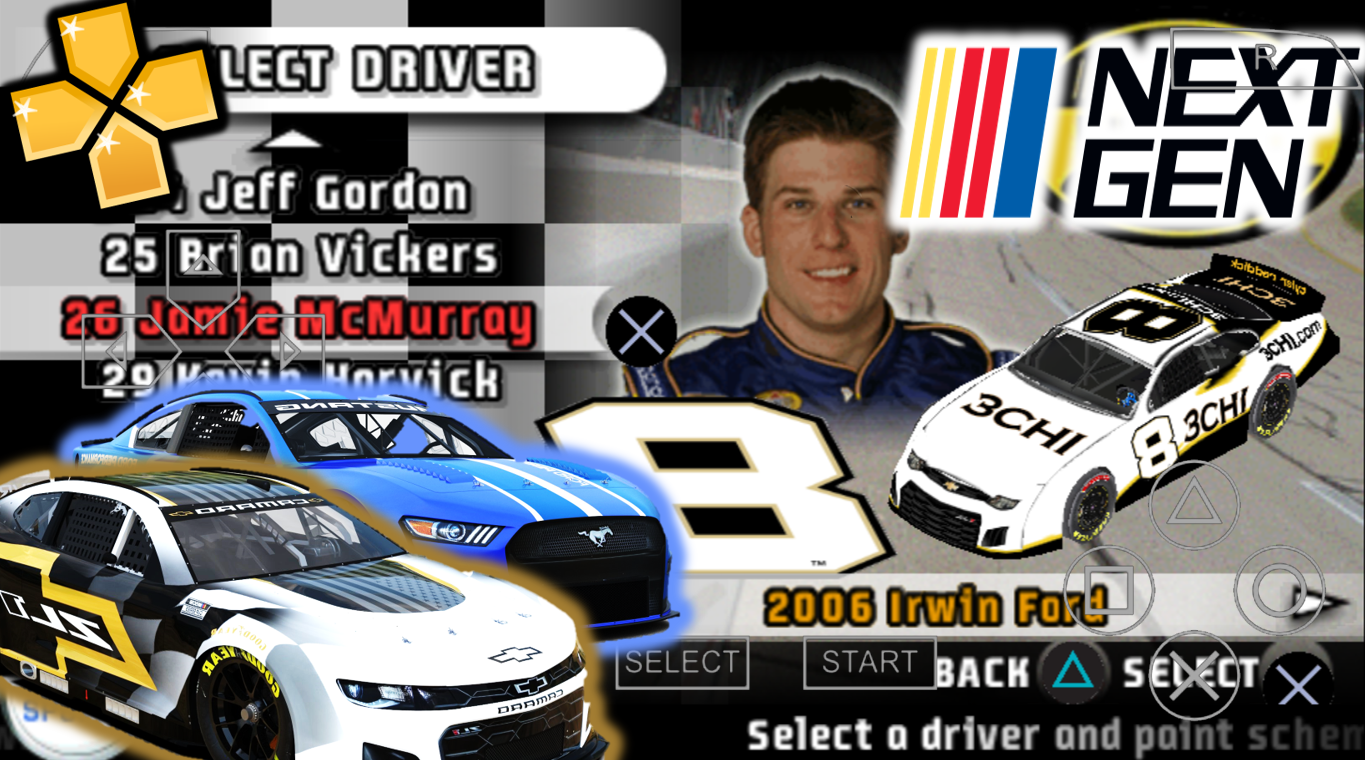 [BEST GAME] Nascar NEXT GEN for Android & PPSSPP MOD | Amazing Nascar ...