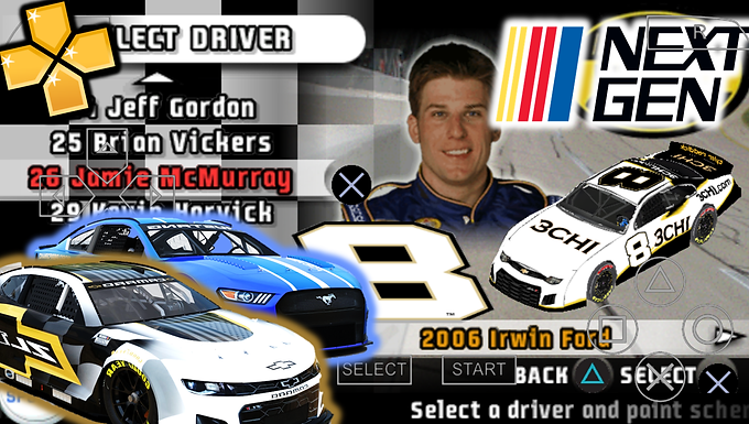 [BEST GAME] Nascar NEXT GEN for Android & PPSSPP MOD | Amazing Nascar ...