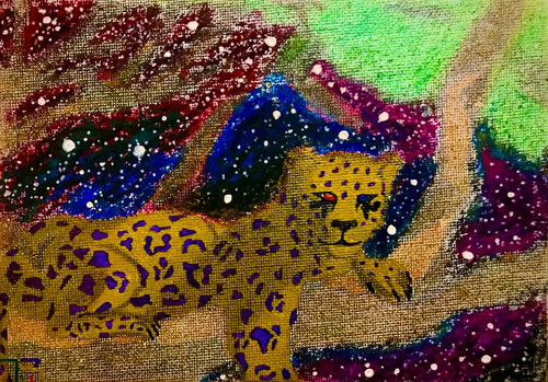 Cosmic Leopard | ॐniversal Art-Senal