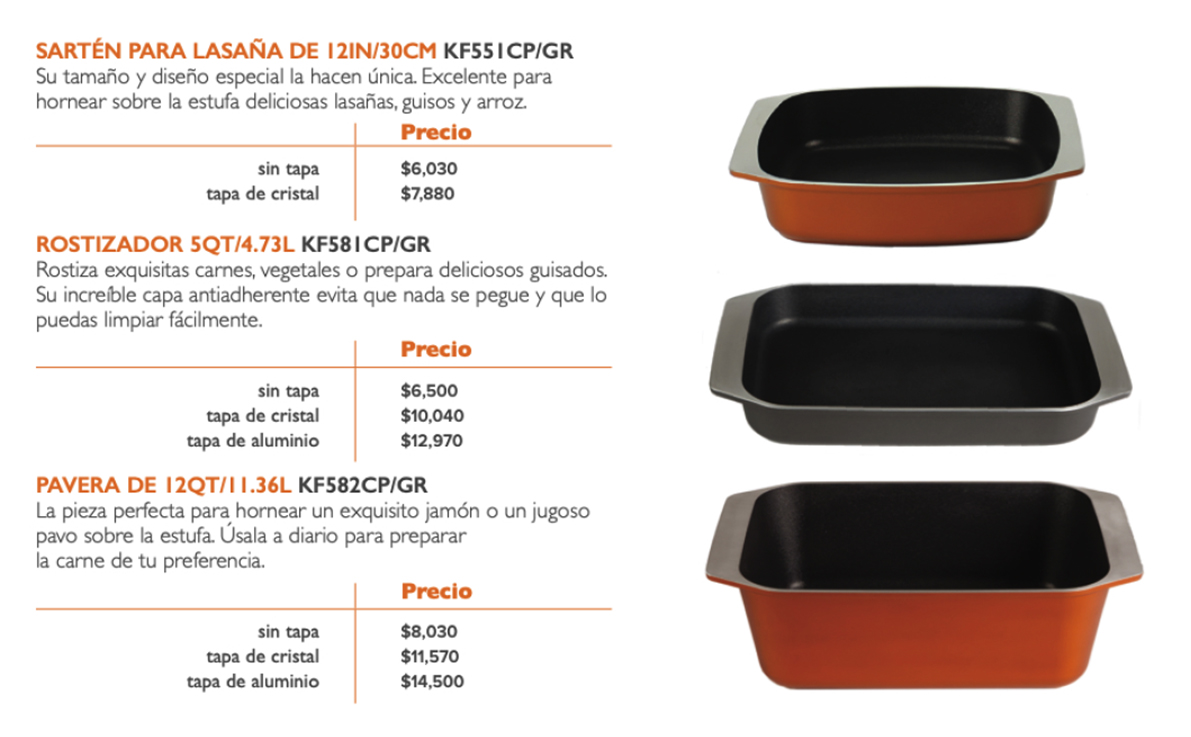 Catálogo Kitchen Fair | Comales y Rostizadores