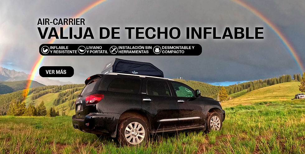 FLATED | Cúpulas, valijas de techo y Camas / Decks inflables | Cúpulas ...