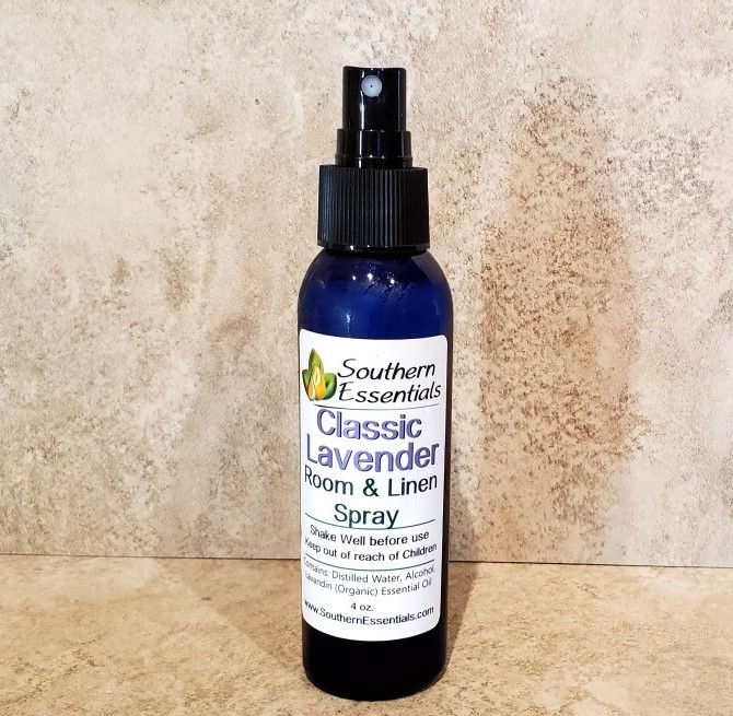 Classic Lavender Room & Linen Spray 4 oz. | Southern Essentials