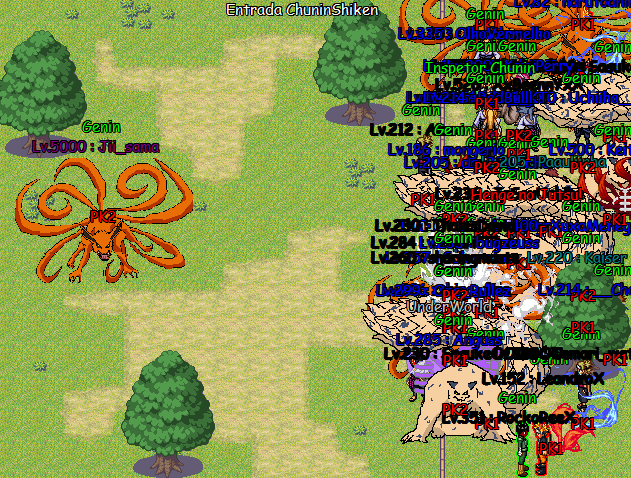 Drop dos Boss no Naruto Inner Power