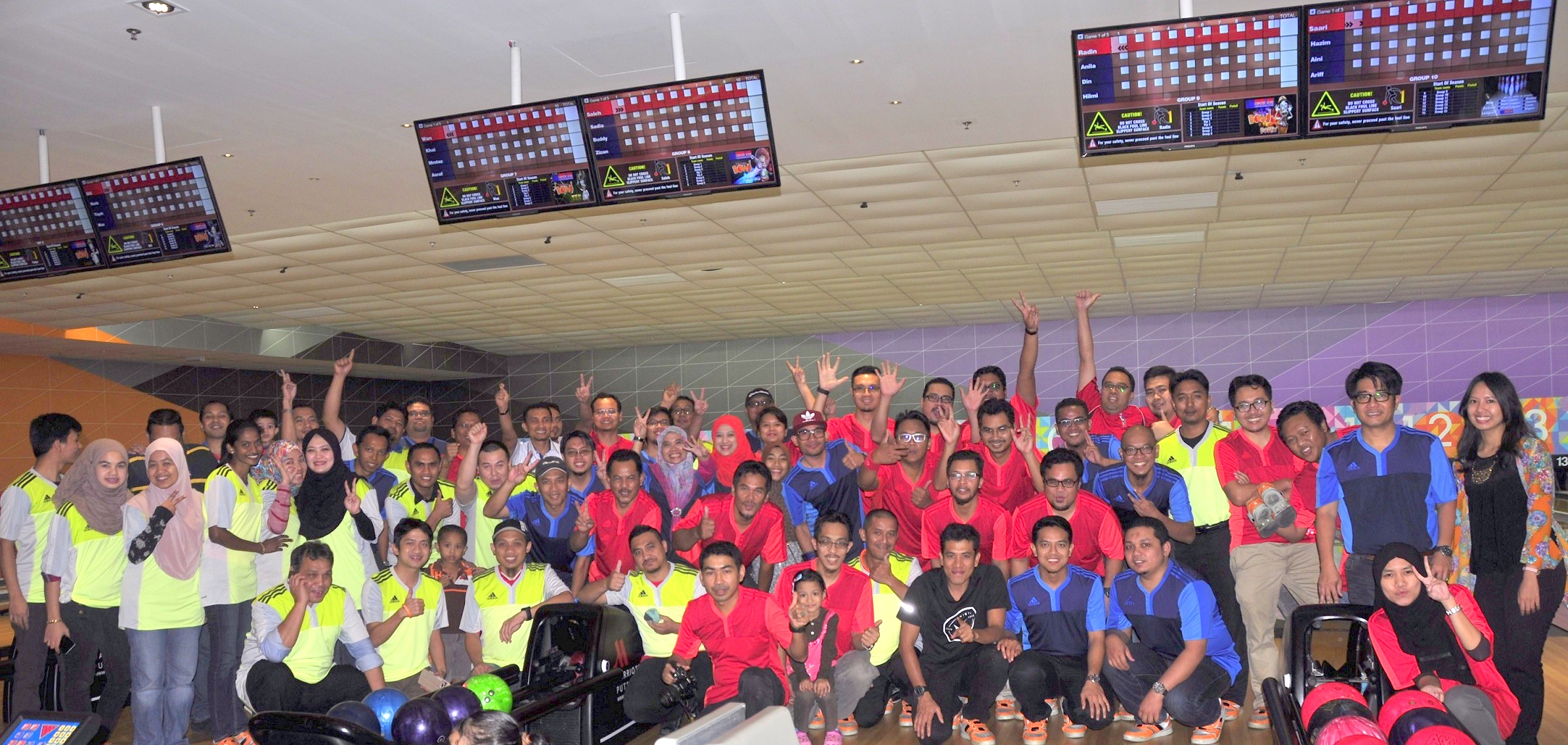 Perlawanan Bowling Persahabatan Antara Malakoff, Kementerian Tenaga ...