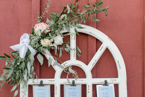 White Window Display | Dainty Details