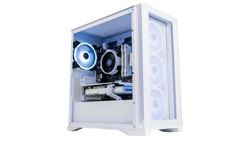 Budget White Gaming PC (Ryzen 5 5500 + RX 580 8GB) | Zach's Tech Turf