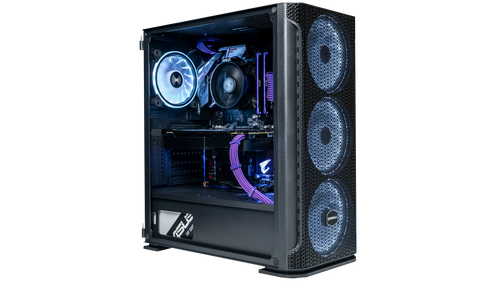 Entry Level Black/Purple Gaming PC (Ryzen 3 3300X + RX 570) | Zach's ...