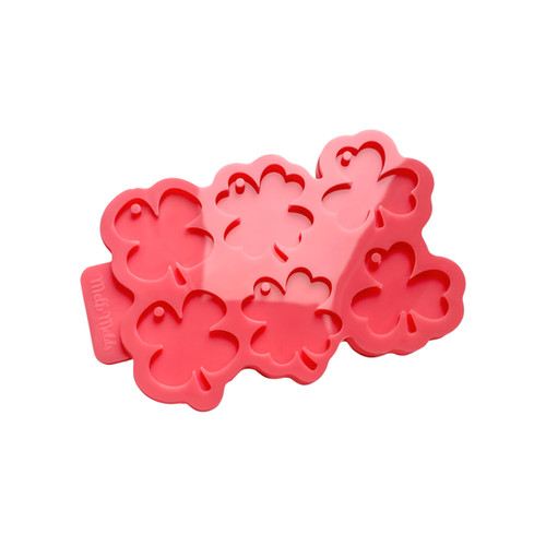 4 Leaf Clover & Shamrock Epoxy Resin Silicone Mould - Create Keyrings ...