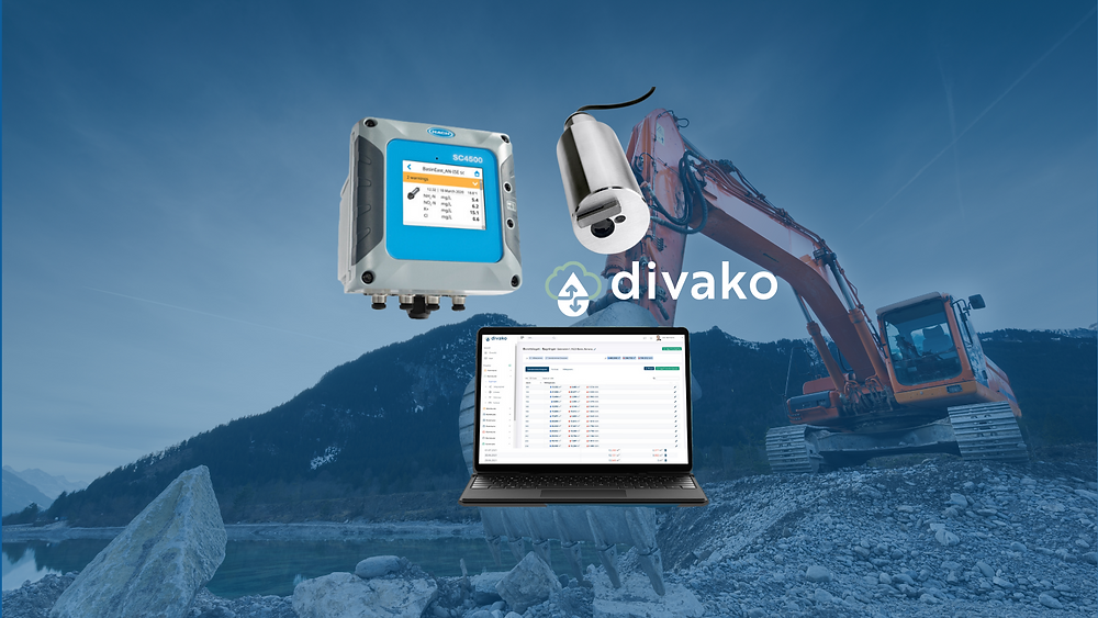 Solitax SC og Divako gir deg full oversikt over turbiditeten ved veibygging og annet anleggsarbeid