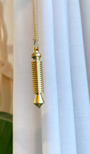 Isis Pendulum Brass | House Healing Berlin