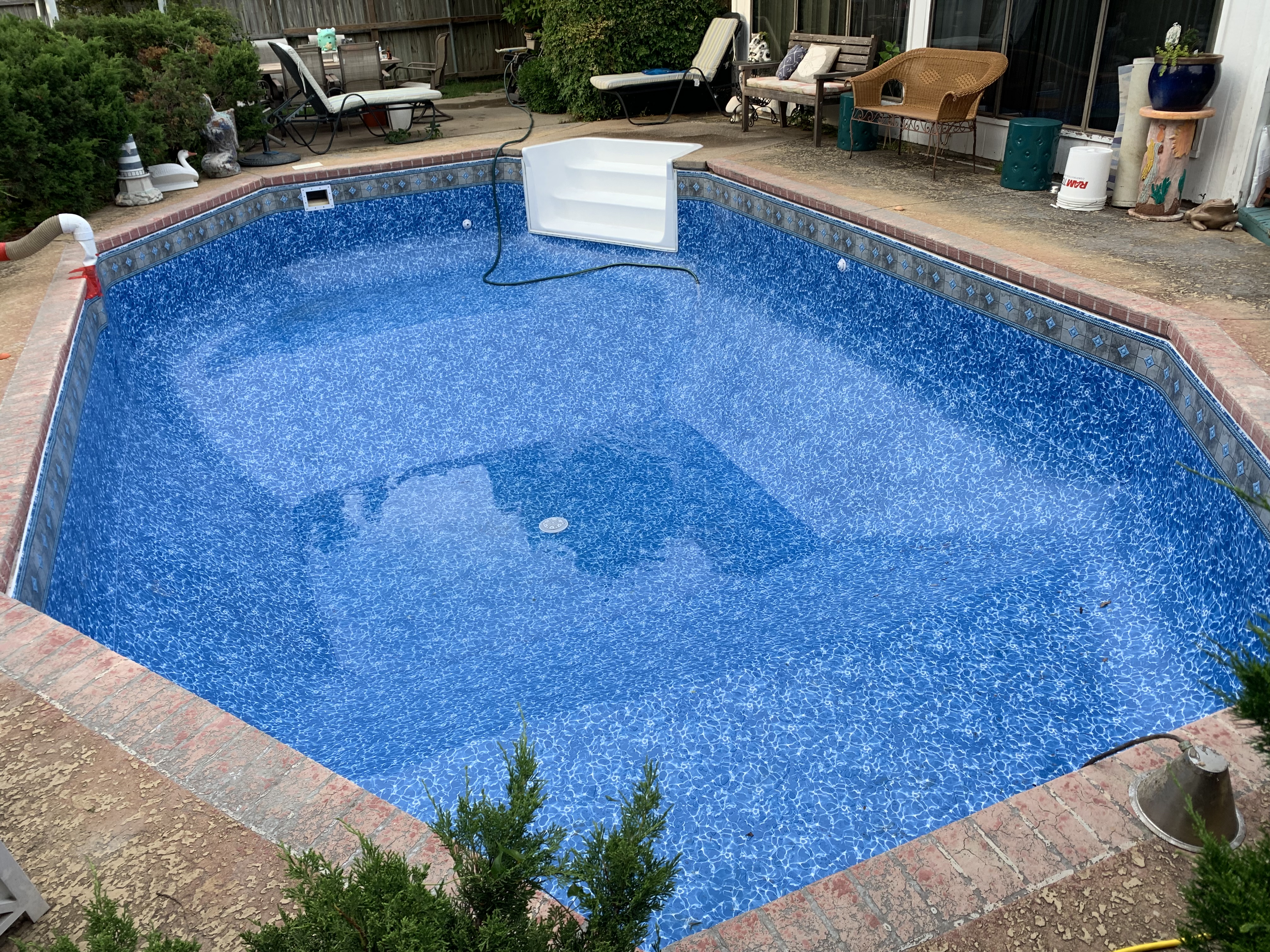 Inground Vinyl Liner Replacement | Wichita Falls TX | DFW Vinyl Pools