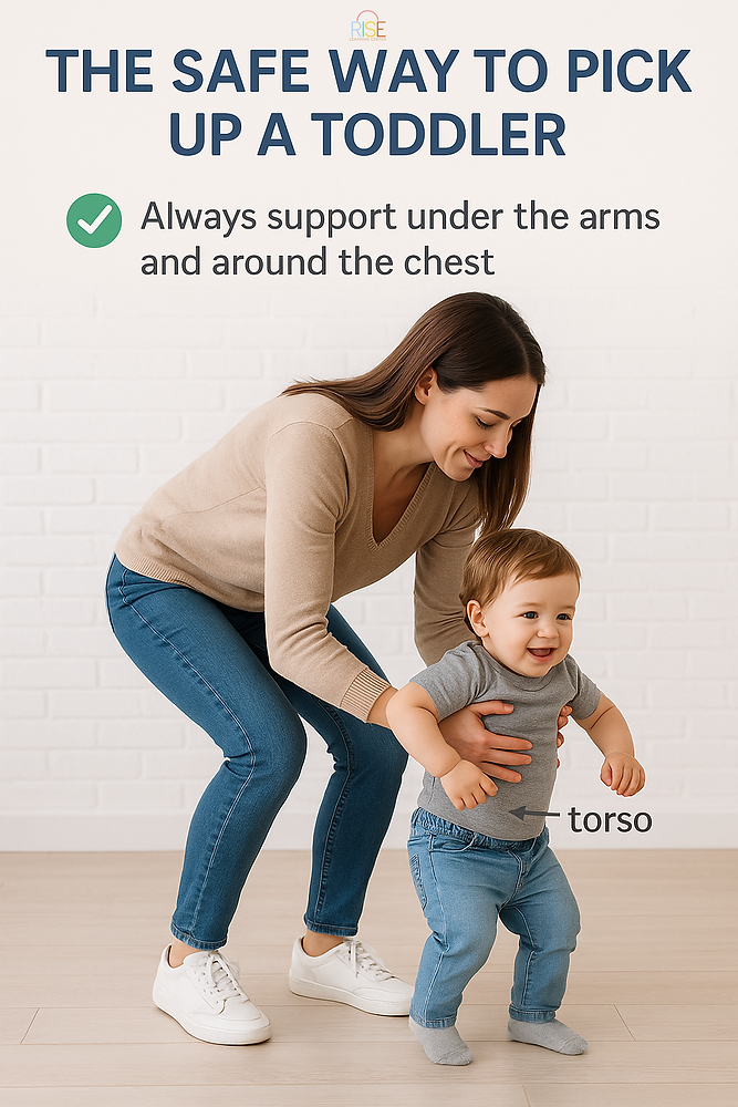 The Safe Way to Pick Up a Toddler: Protecting Little Joints and Growing ...