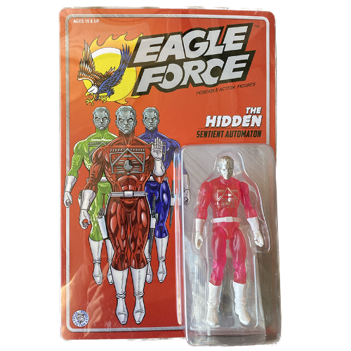 Eagle Force The Hidden (Red) Action Figure | freshmonkeyfiction