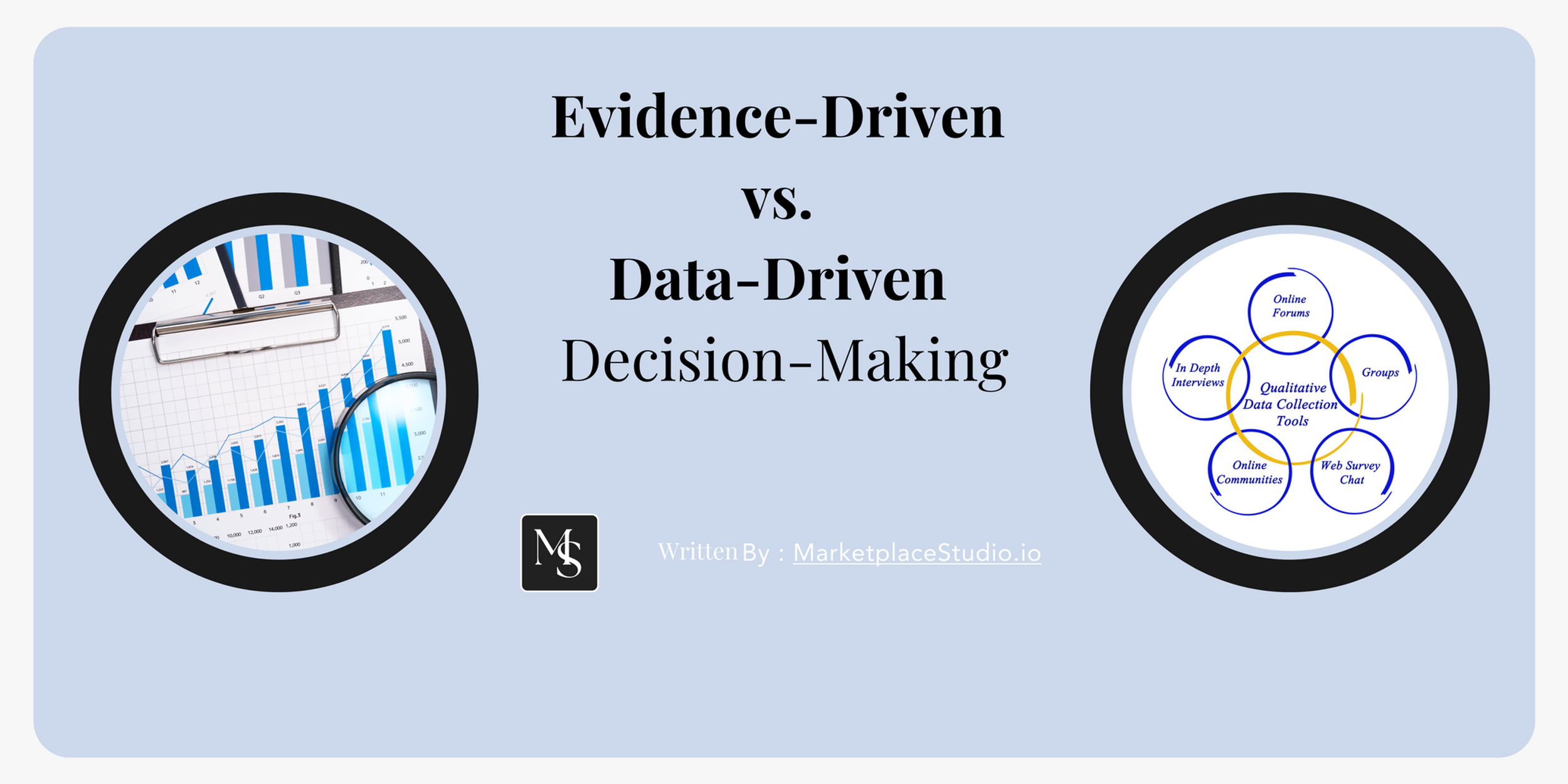 Navigating Marketplace Success A Guide On Evidence Driven Vs Data Driven