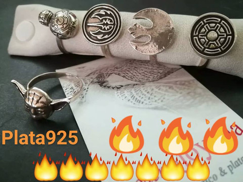 Anillos Star Wars varios modelos Plata 925 | Misitio