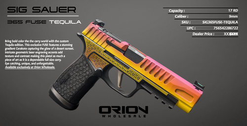 Sig Sauer FUSE Custom Tequila 9mm | DBG Firearms