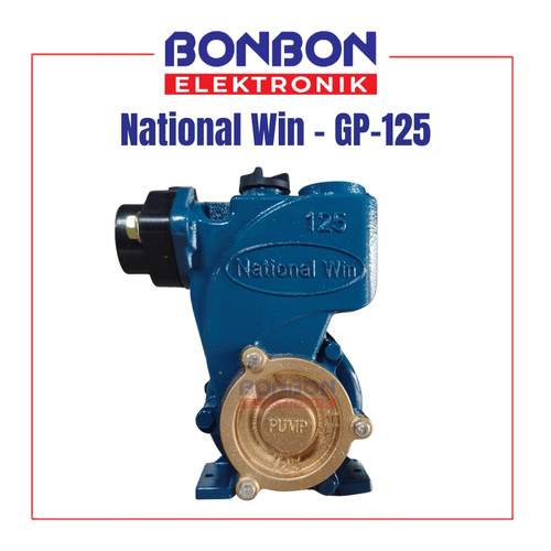 National Win Pompa Air Listrik GP-125 / GP 125 Water Pump Electric | Bonbon Elektronik