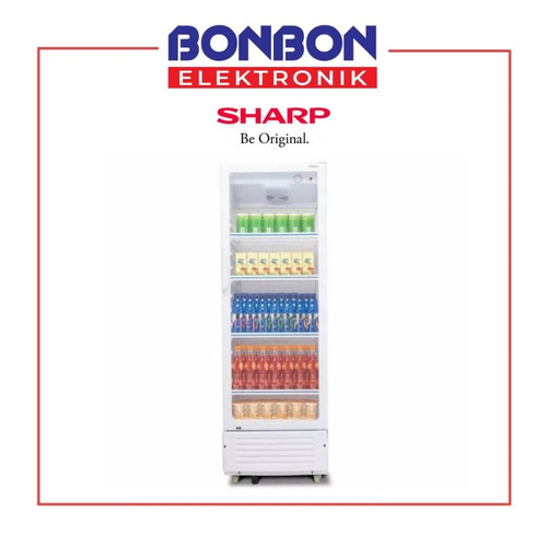 Sharp Showcase Display Cooler 200L SCH-210PS / SCH 210 PS / SCH210PS ...