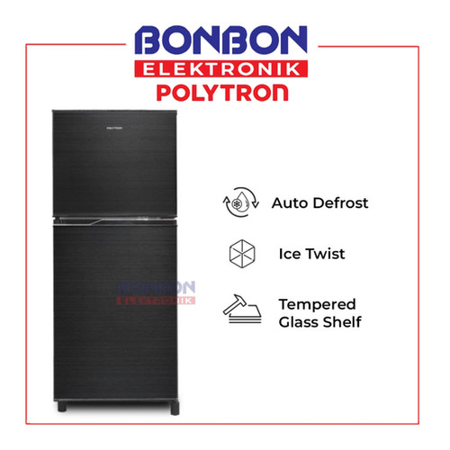 POLYTRON Kulkas 2 Pintu 200L PRB 200Y / PRB 200 / PRB 200 Y - Automatic ...