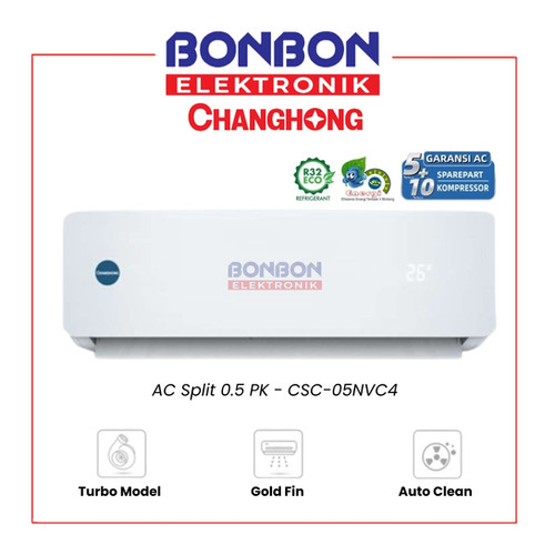 Changhong AC Split 0.5 PK CSC-05NVC4 / CSC05NVC4 / 05NVC4 1/2 PK ...