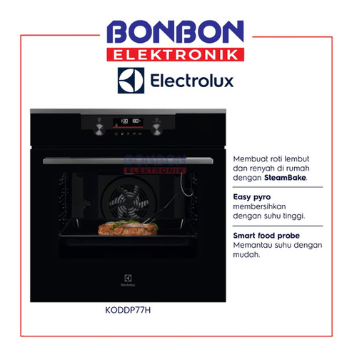 Electrolux Oven Tanam Listrik 72L KODDP77H Built-in Oven - SteamBake ...