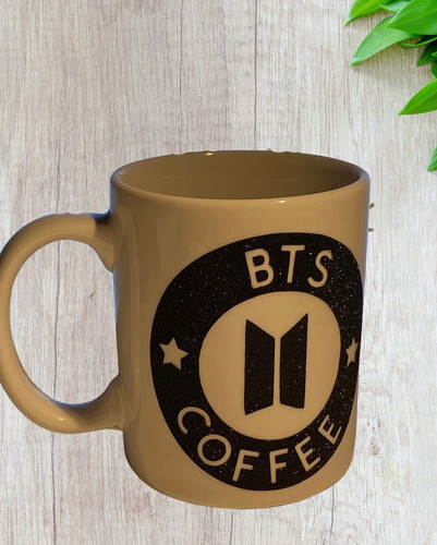 BTS coffee mug | K&M vinyl designing