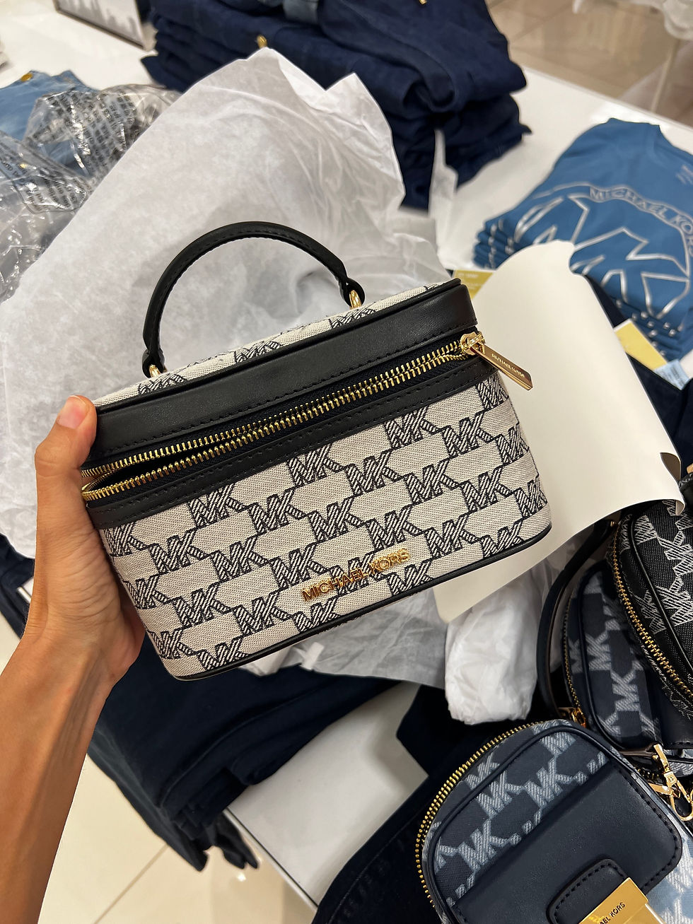 MK CHANNEL MODEL CROSSBODY CANVAS GUMRUK DAHIL | @AMERIKANBRANDS