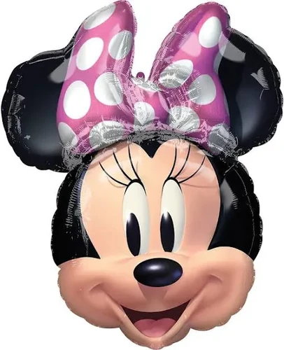 26” shaped Minnie Mouse head | The Party Fun