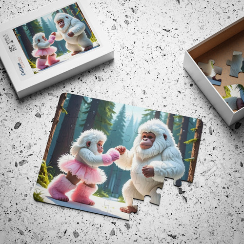 Adorable Yeti Pals 30-Piece Kids' Puzzle * Fun & Engaging Activity for ...