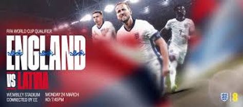 England v Latvia