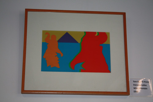 Tom Mutch Print - Dancing Ladies with Mountian | the Crafty Fox co-op