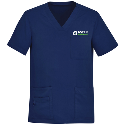 ASTER-Men's Avery V-Neck Scrub Top CST945MS | GC Uniforms and Embroidery