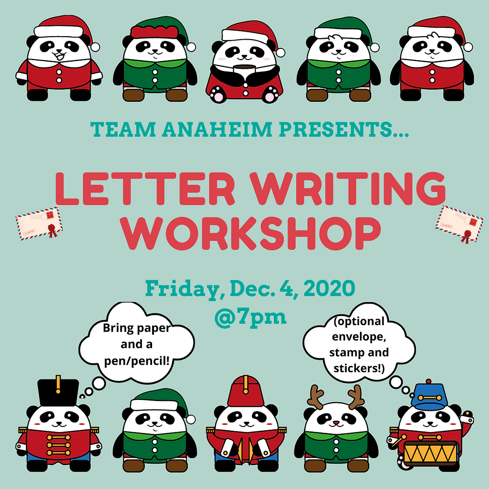 Children's Letter Writing Workshop