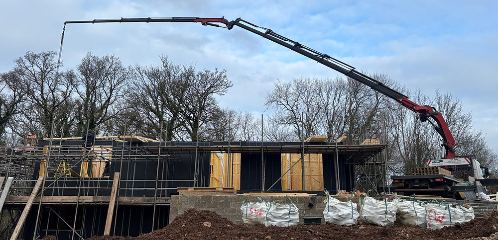 Lifting timber frame panels - case study