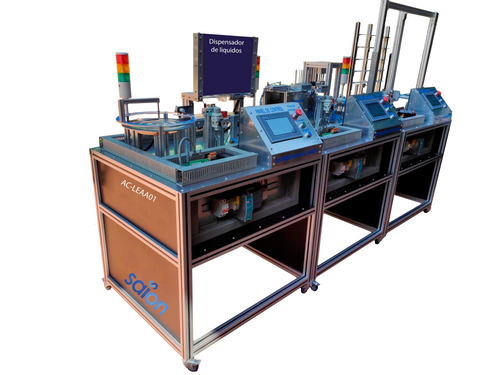 Linea de ensamble automatizada de aluminio | Accendo Industry